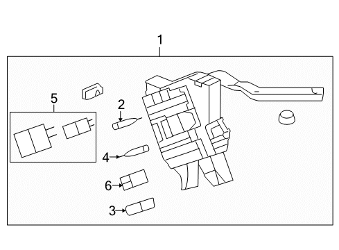 52510-TBA-A00 - Genuine Honda Upper Arm Comp,RR