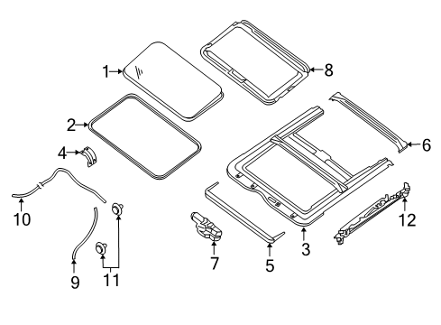 71102-TBA-A00 - Genuine Honda LWR Grille,FR Bumper