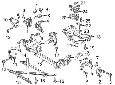 74810-T0A-A02 - Genuine Honda Sw, Tailgate Opener