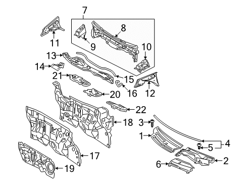 04674-TBA-A00ZZ - Genuine Honda Extension Set R,FR Dpr