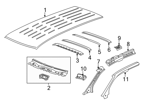 71109-T5R-A00 - Genuine Honda Duct, FR. Bumper Air (Lower)