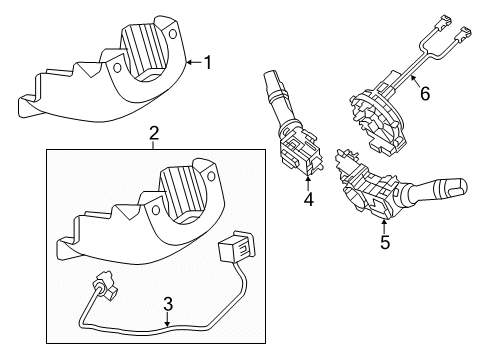 75495-T0A-003 - Genuine Honda Garn Assy L,FR Pl