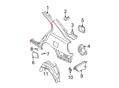 71104-TBA-A00 - Genuine Honda Cap,Radar