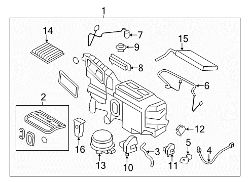 71106-TBA-A00 - Genuine Honda Foam Pad,FR Bumper