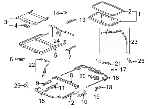 71510-TG7-A00 - Genuine Honda Garnish, RR. Bumper Face Skid