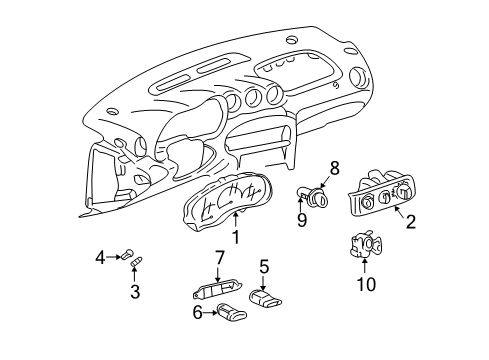 74117-TG7-A00 - Genuine Honda Cover, FR. Bulkhead