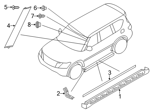 74480-TLA-A00 - Genuine Honda Adapter Assy., Fuel Filler