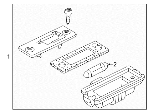 90105-TBA-A00 - Genuine Honda Bolt,Under Cover