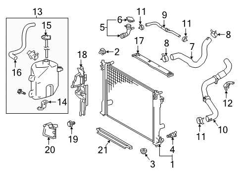71510-TLA-A00 - Genuine Honda Garnish, RR. Bumper Skid