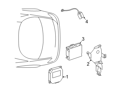 74603-TLA-A00 - Genuine Honda Parts