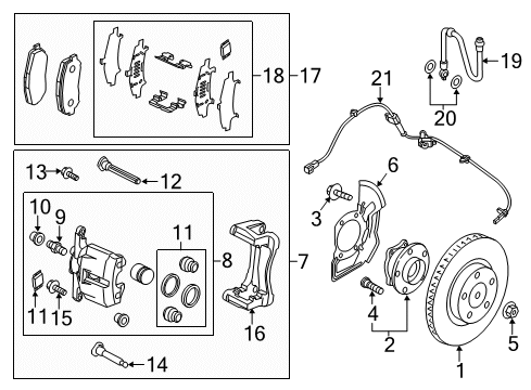 71350-TLA-A01 - Genuine Honda Grille Assy., Air Shutter (Lower)