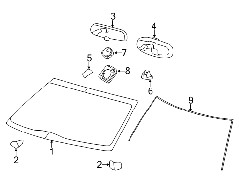 71102-TLA-A00 - Genuine Honda Face, FR. Bumper (Lower)