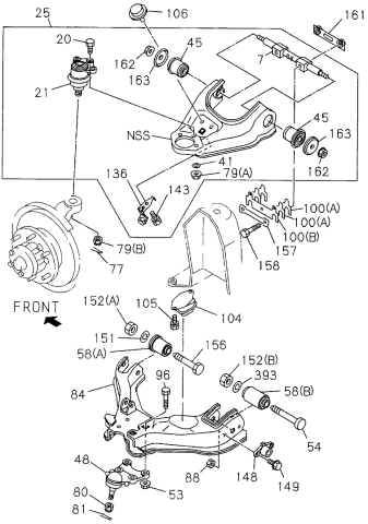 8-94408-841-1 - Genuine Honda Bushing, Link (Lower) (Id=16.0)