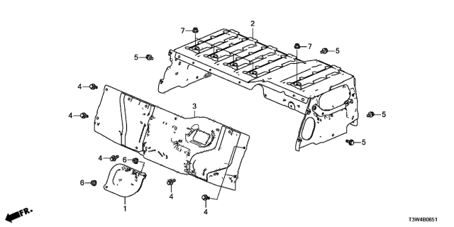 IPU Cover - 2017 Honda Accord Hybrid 4 Door HYBRID (EXL) KA CVT
