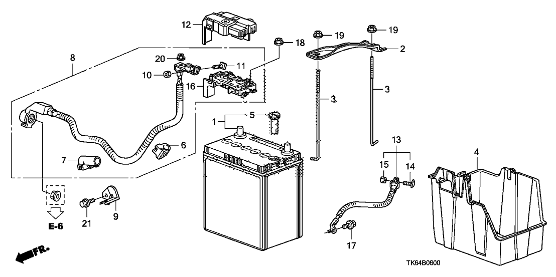 31542-SJA-J01 - Genuine Honda Plug, Vent (Mf) (Yuasa)