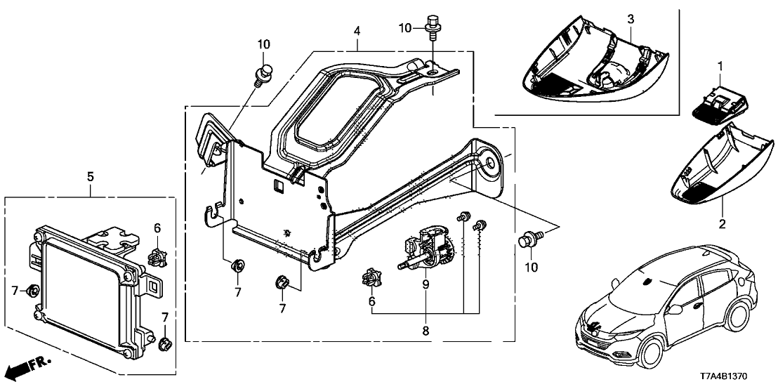 36160-T7A-A04 - Genuine Honda Parts