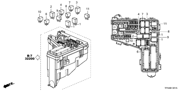Control Unit (Engine Room) - 2021 Honda CR-V Hybrid 5 Door TOUR (HYBRID ...