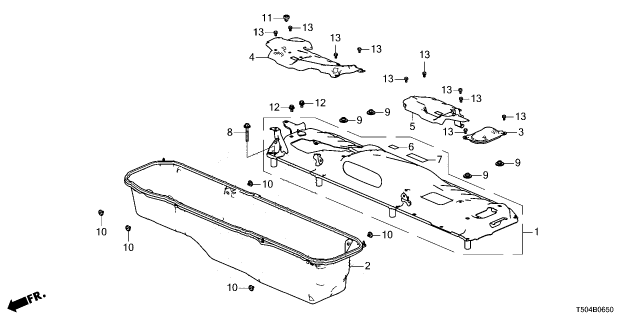 1D930-6ZD-305 - Genuine Honda COVER, IPU