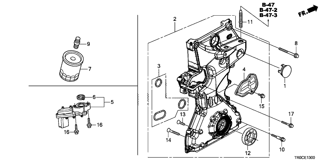 15112-RNA-A00 - Genuine Honda Cover, Chain Case