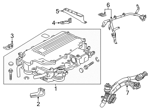 1B000-5K0-A01 - Genuine Honda Pcu Assy.