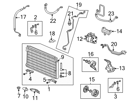 80450-SFE-003 - Genuine Honda Sensor Assembly, Pressure