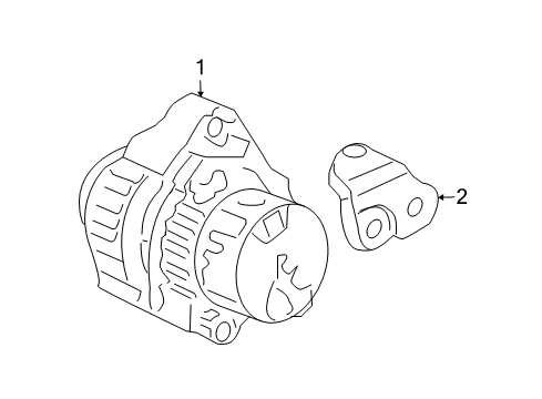 06311-RCA-505RM - Genuine Honda Alternator (Reman)