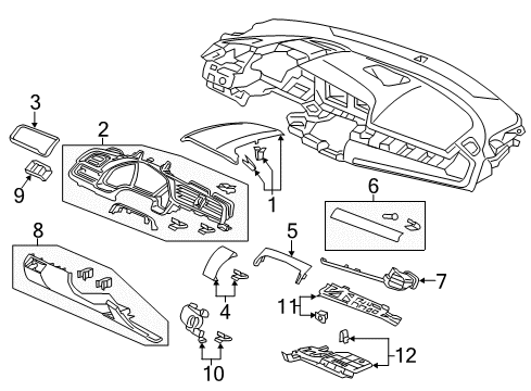 77631-TBG-A01ZA - Genuine Honda Outlet Assy. *NH762X*