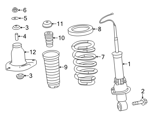 06521-TYS-305 - Genuine Honda DAMPER UNIT, RR.