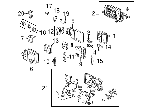 1E100-PHM-003 - Genuine Honda Board Assembly, Junction