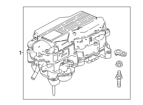 1B000-5K1-A54 - Genuine Honda Pcu Assy.