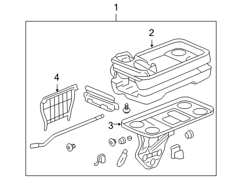 81192-SHJ-A01ZE - Genuine Honda Cover, Arm (INNER) *G64L*