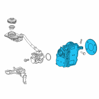 01469-TLC-A02 - Genuine Honda Booster Assembly, Electric Brake