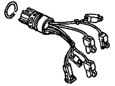 28360-PRP-003 - Genuine Honda Wire Harness, Solenoid