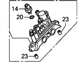 15810-R70-A04 - Genuine Honda Valve Assembly, Spool Front