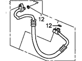 80315-TA5-A01 - Genuine Honda Hose, Discharge