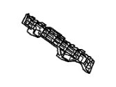 71193-TK8-A00 - Genuine Honda Spacer, R. FR. Bumper Side