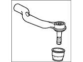 53540-TA0-A01 - Genuine Honda End, Passenger Side Tie Rod