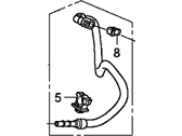 16722-RZA-A01 - Genuine Honda Hose B, Fuel Feed