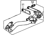 52370-S9A-A02 - Genuine Honda Arm, Right Rear Trailing