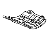 11221-RNA-A00 - Genuine Honda Plate, Baffle
