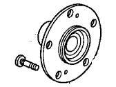 44600-SNA-A00 - Genuine Honda Hub Assembly, Front