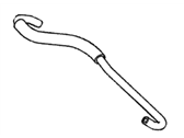 17131-R40-A00 - Genuine Honda Tube, PCV