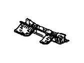65750-T0A-A00ZZ - Genuine Honda Crossmember Comp,Rear F