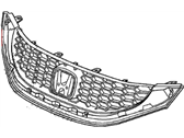 71121-TR3-A01 - Genuine Honda Base, Front Grille