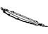 71110-T2A-A00 - Genuine Honda Lip Spoiler, Front Bu