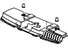 71125-T2A-A00 - Genuine Honda Stay,FR Grille