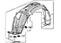 74101-SZA-A00 - Genuine Honda Fender, Right Front (Inner)