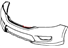 71150-T2F-A00 - Genuine Honda LWR Garn Assy,FR