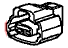 04320-S5A-A00 - Genuine Honda Pigtail (1.25) (10 Pieces) (Red)
