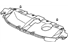 71122-TR3-A01 - Genuine Honda Molding, FR. Grille